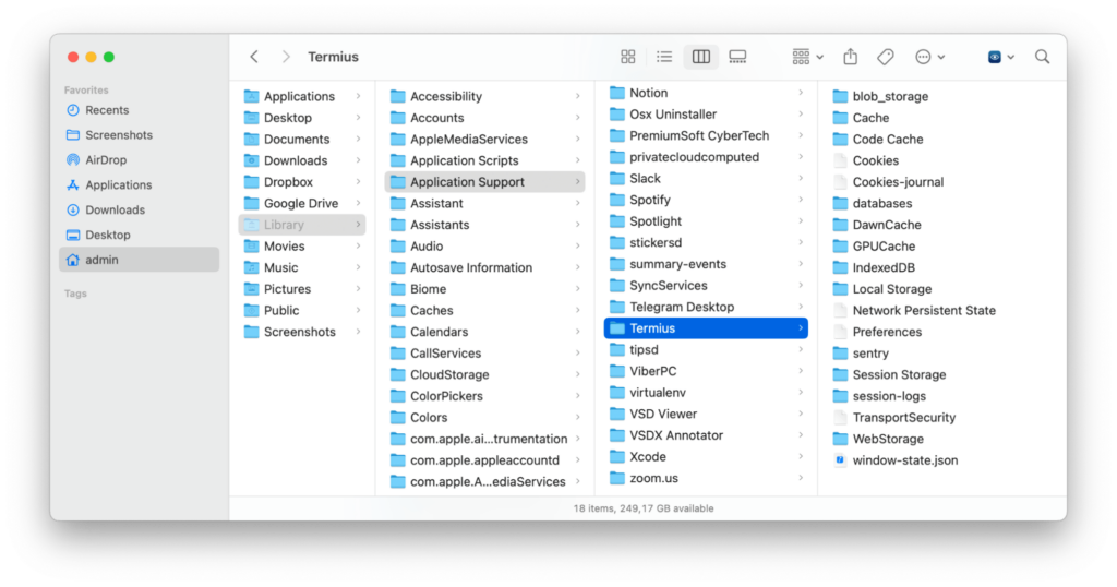 How to uninstall Termius from Mac – App Cleaner & Uninstaller